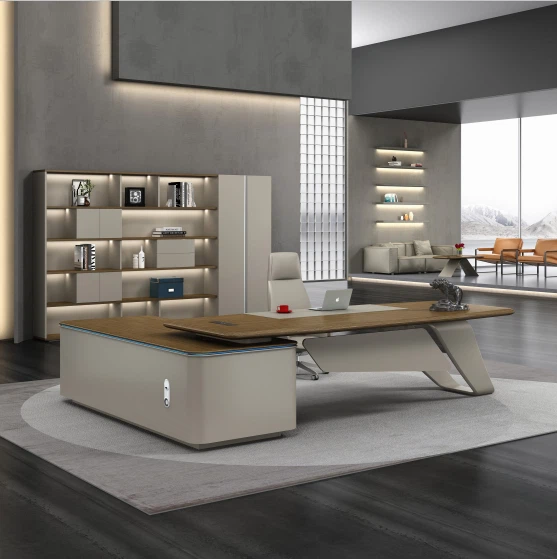 China Customized Modern Office Furniture CEO Desk Manufacturers ...